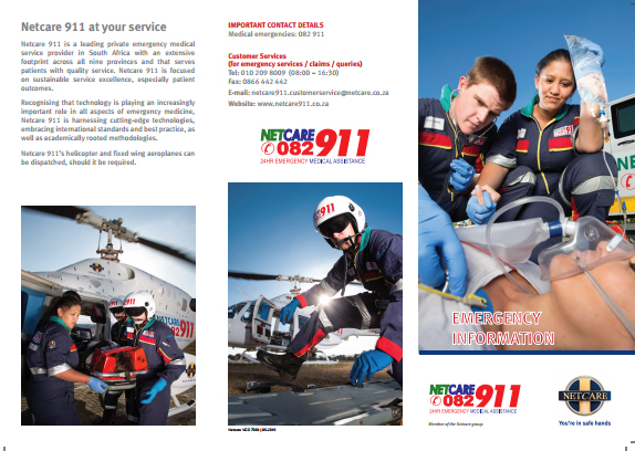 Golden Arrow Employees Medical Benefit Fund - Emergency Services